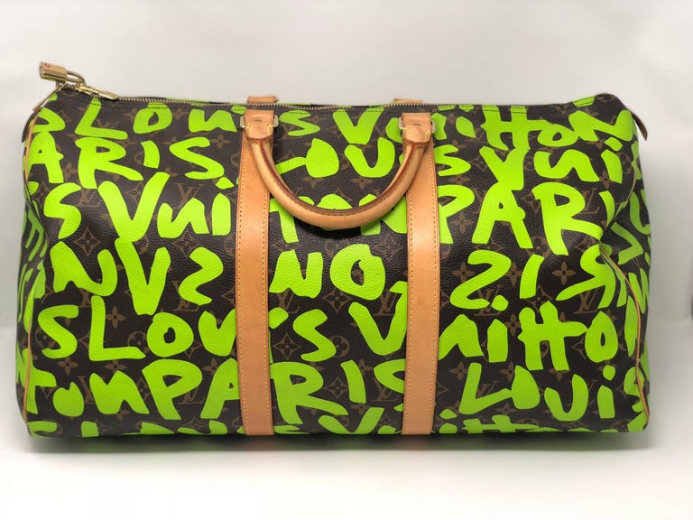 LV Stephen Sprouse Graffiti Keepall 50 at 1stDibs