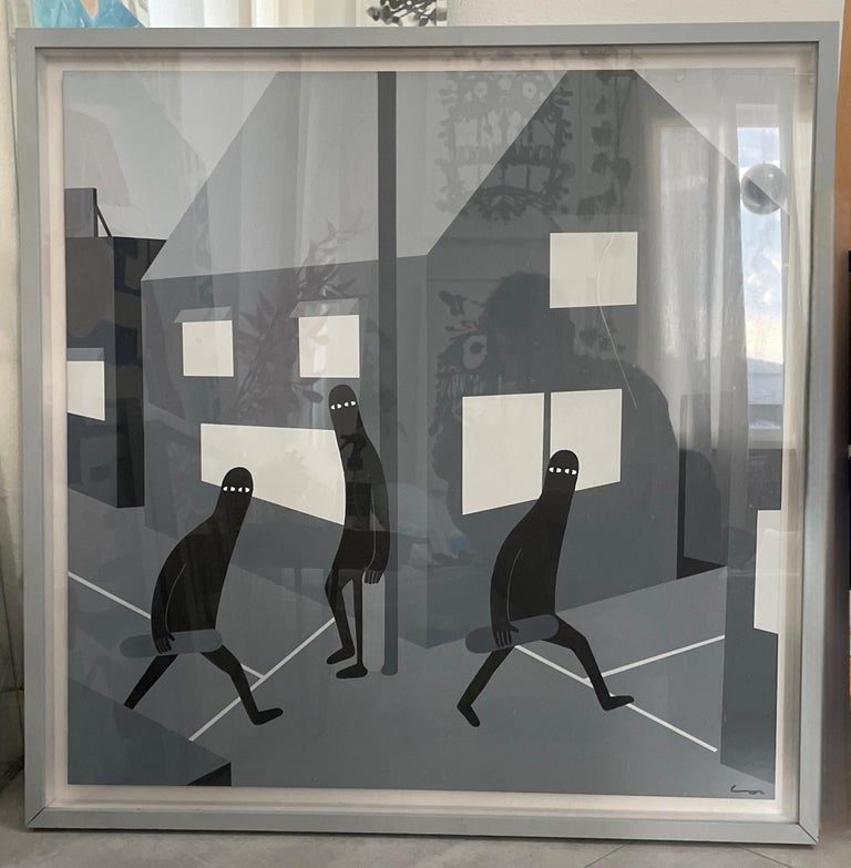 LY (painter) - They look for LUV For Sale at 1stDibs