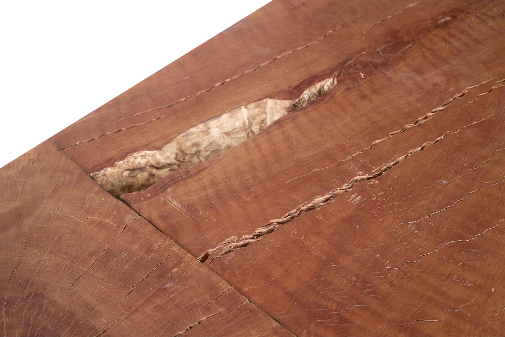 Lychee Architectural Beam Console Table For Sale at 1stDibs