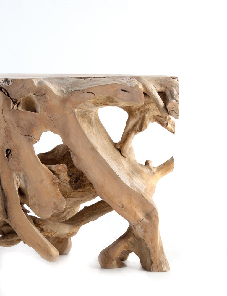 Lychee Wood Root Console at 1stDibs | lychee wood for sale