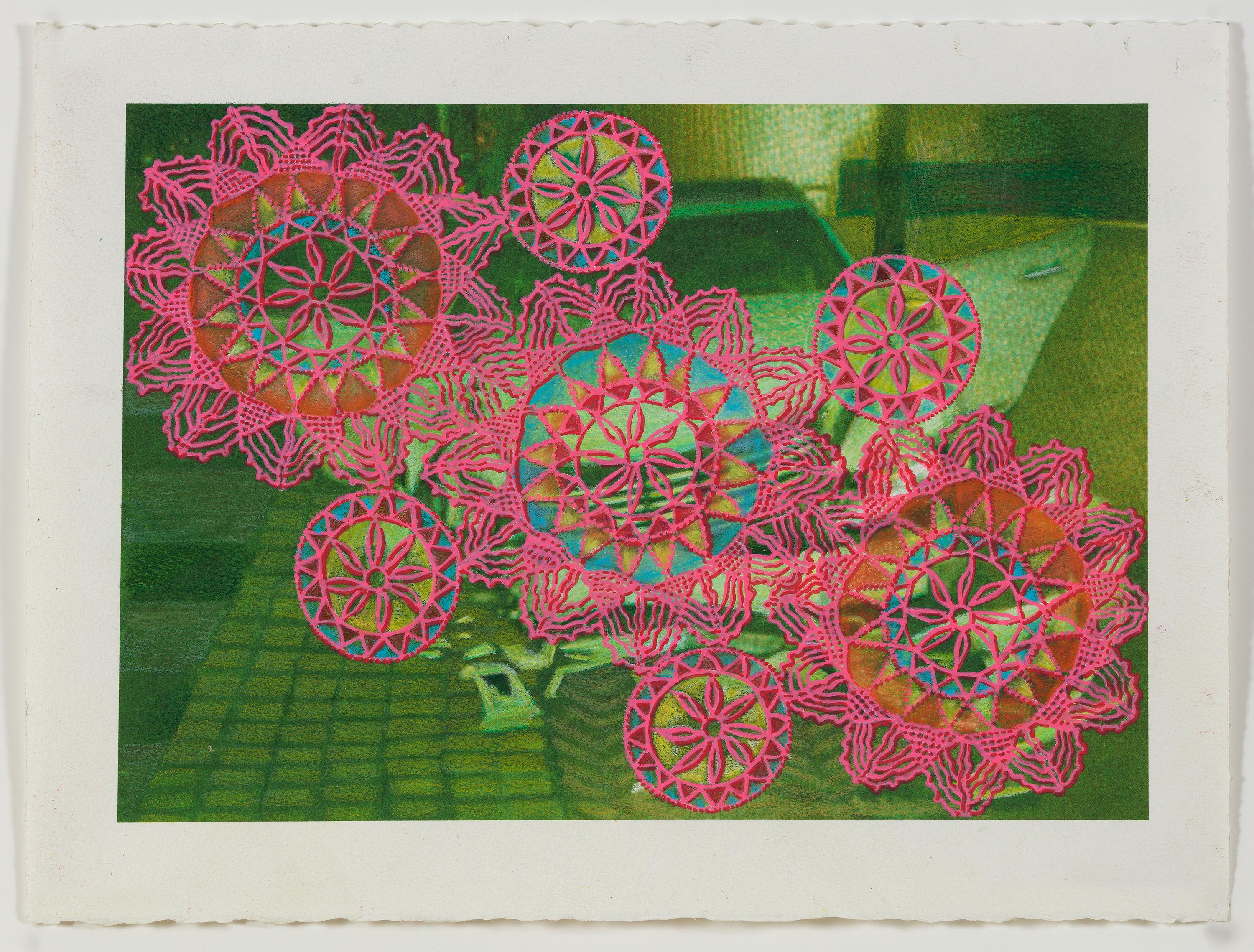 Lydia Viscardi - Lydia Viscardi, Coverup Copper on Red, 2018, Altered ...