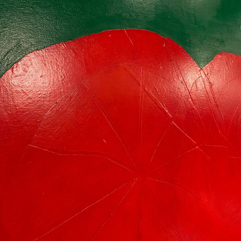 Lyle Braden Abstract Painting, 1980s For Sale at 1stDibs