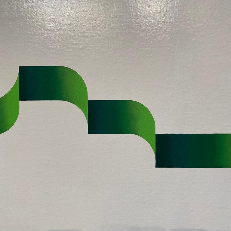 Lyle Braden Abstract Painting, 1983 For Sale at 1stDibs