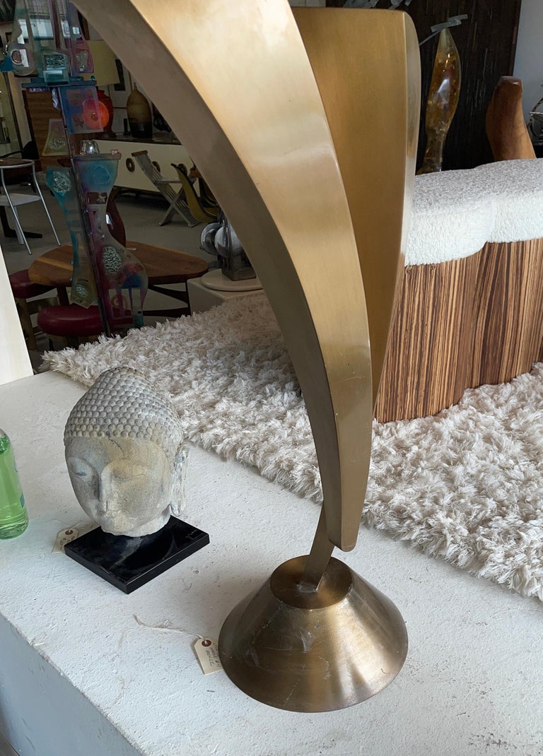 Lyle London 1998 Large Abstract Bronze Oracle #4 For Sale at 1stDibs