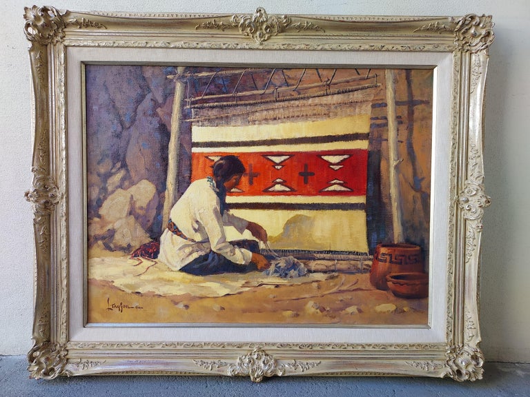 Lyle Tayson - The Weaver by Lyle Sr. Tayson at 1stDibs