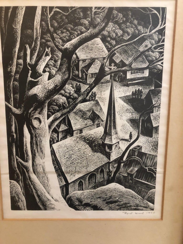 Lynd Ward - Lynd Ward "Undercliff" at 1stDibs