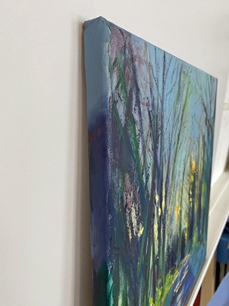 Lynda Minter - Lynda Minter, A Pathway Winter Evening, Original ...