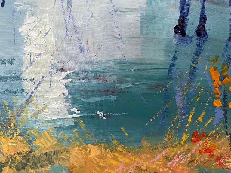 Lynda Minter - Lynda Minter, Winter Reflections, Original Landscape ...