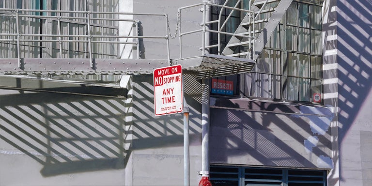 Lynette Cook - Move On - photorealist painting at 1stDibs