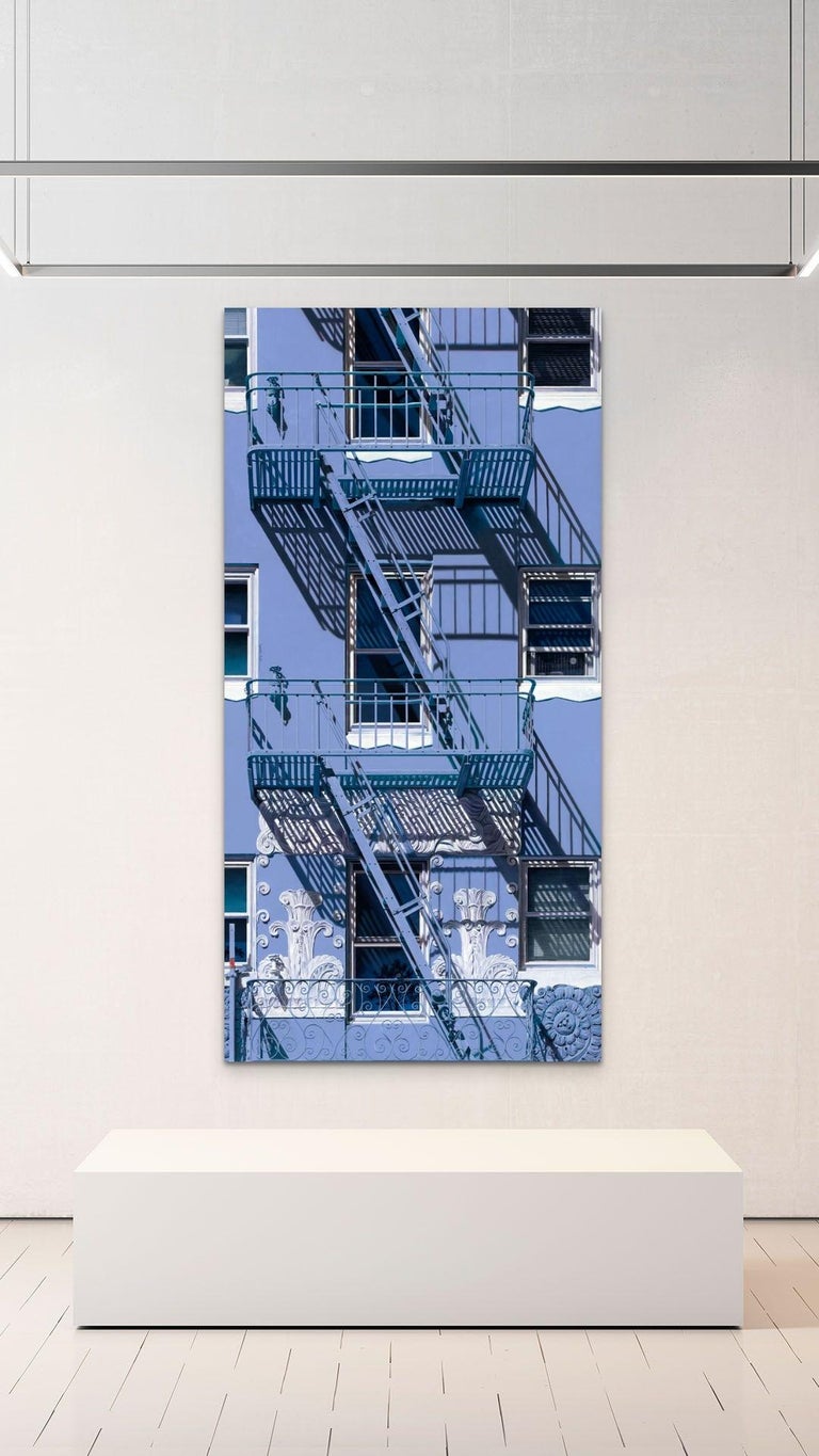 Lynette Cook - Rhapsody in Blue - realism architecture painting For ...