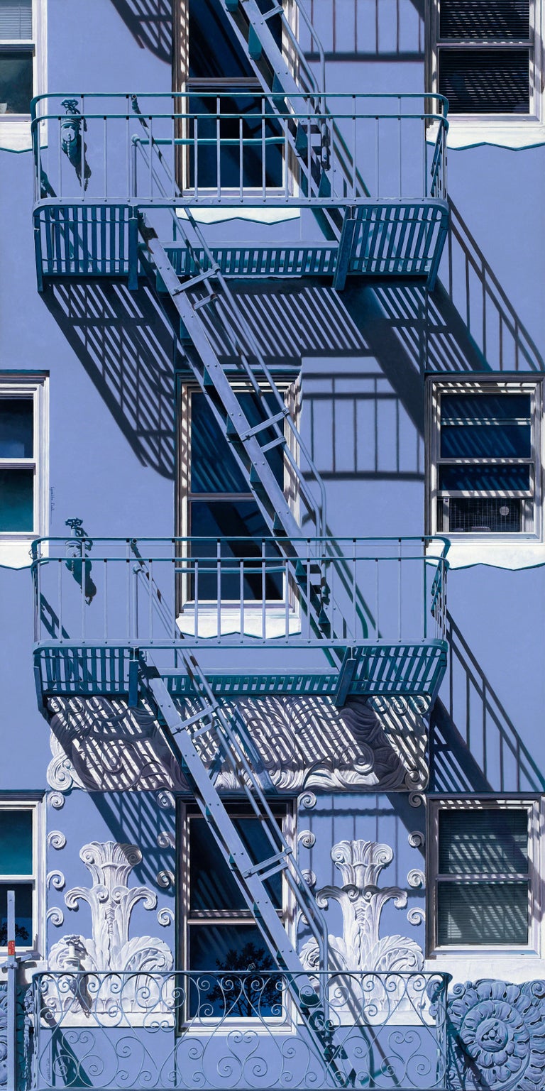 Lynette Cook - Rhapsody in Blue - realism architecture painting For ...