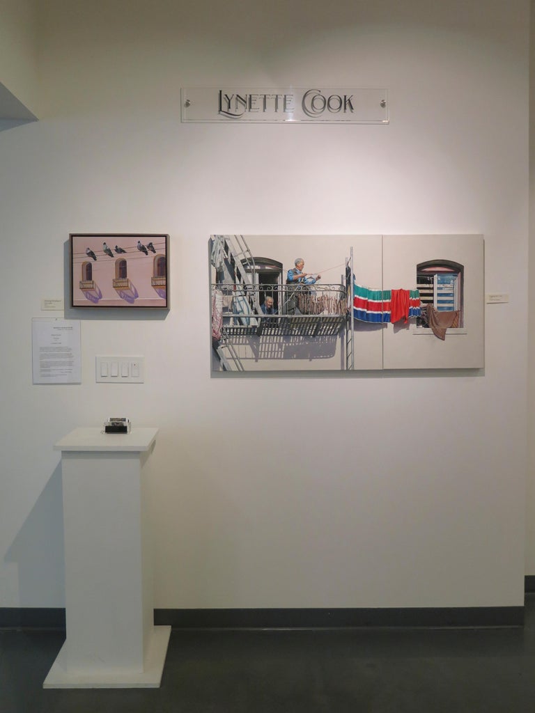 Lynette Cook - Rigging the Line / figurative realism Chinatown ...