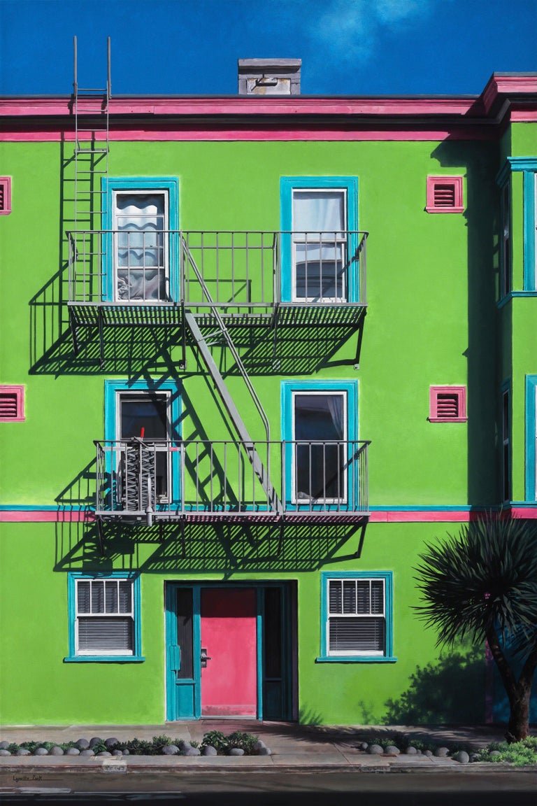 Lynette Cook - Wild Child - photorealist painting For Sale at 1stDibs