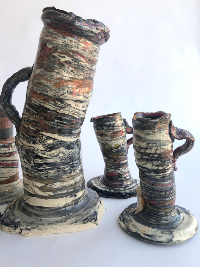 Lynn Basa - Neanderthal Beverage Set For Sale at 1stDibs