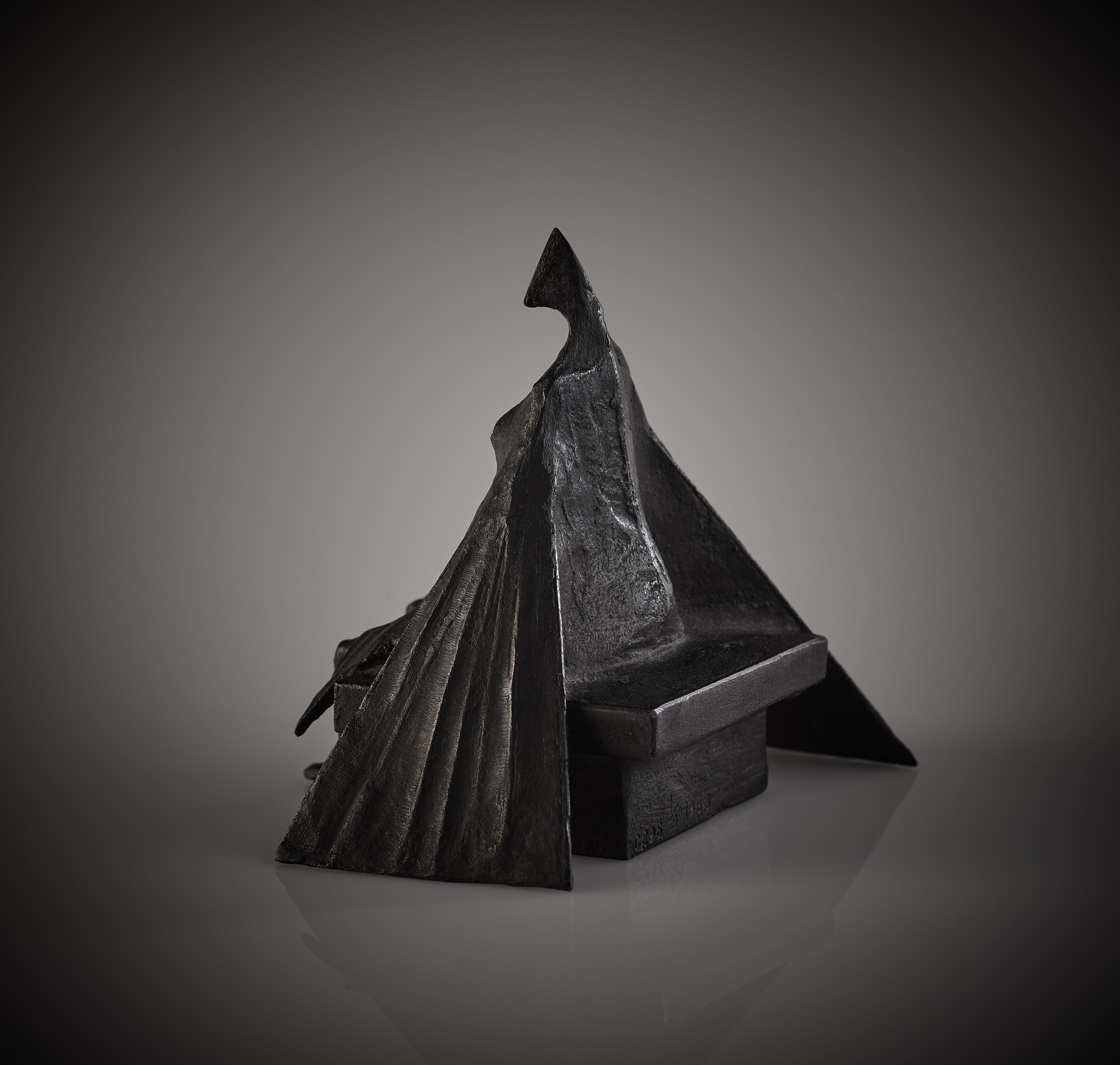 Lynn Chadwick - 'Sitting Woman II' Original Bronze Figurative Sculpture ...