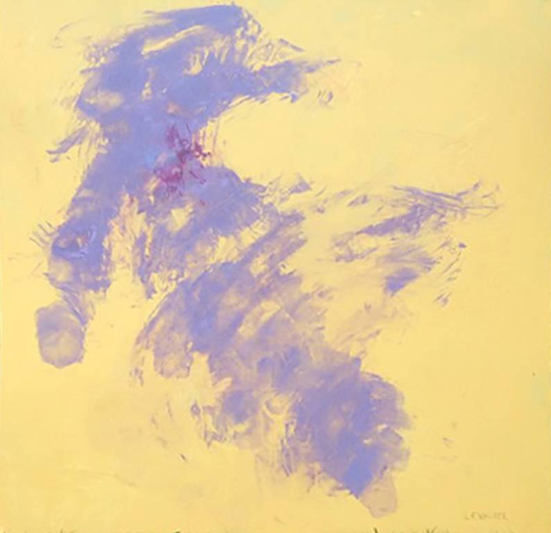 Lynn F. Walker - Purple and Ochre For Sale at 1stDibs