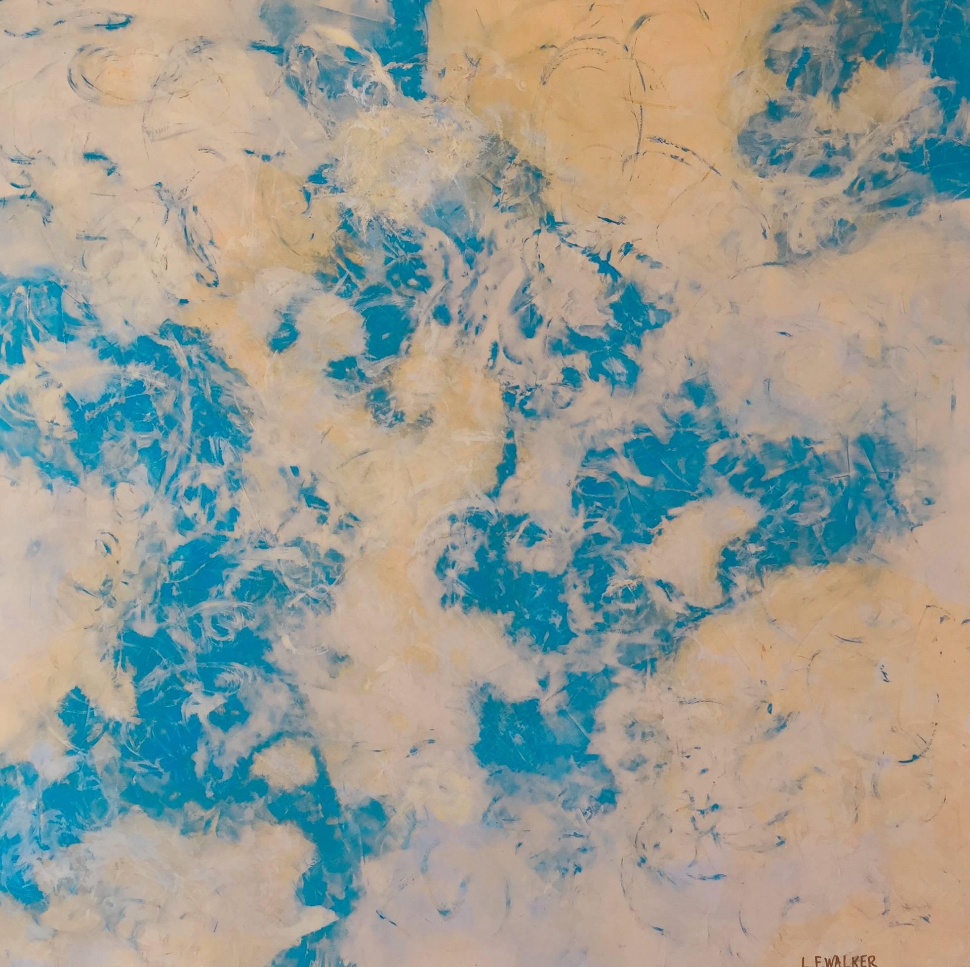 Lynn F. Walker - Ochre and Purple For Sale at 1stDibs