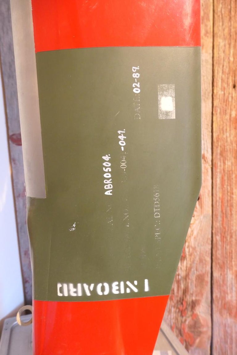 Lynx Helicopter Rotor Blade Mounted as Decoration Object at 1stDibs