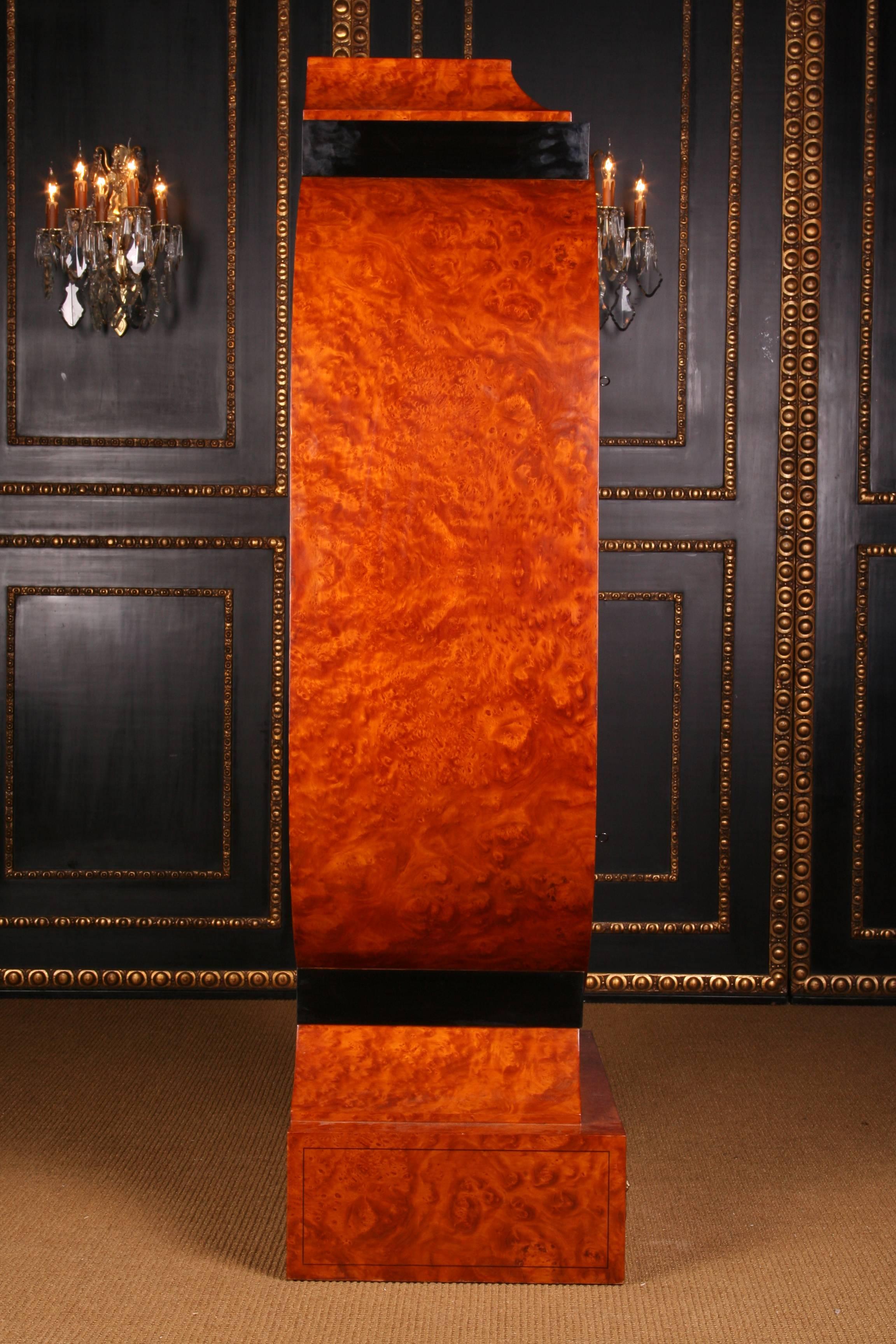 Lyra Secretaire in antique Vienna Biedermeier Style Majestic Work maple ...