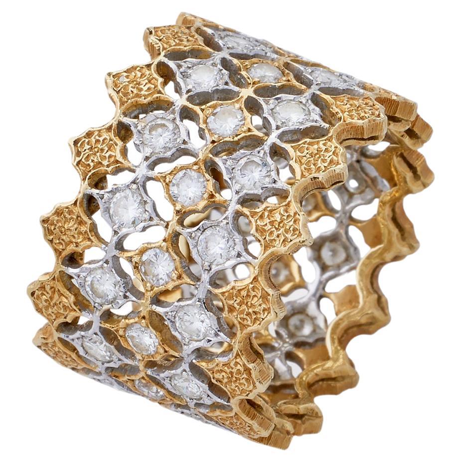 1980s Mario Buccellati Eternity Ring For Sale at 1stDibs