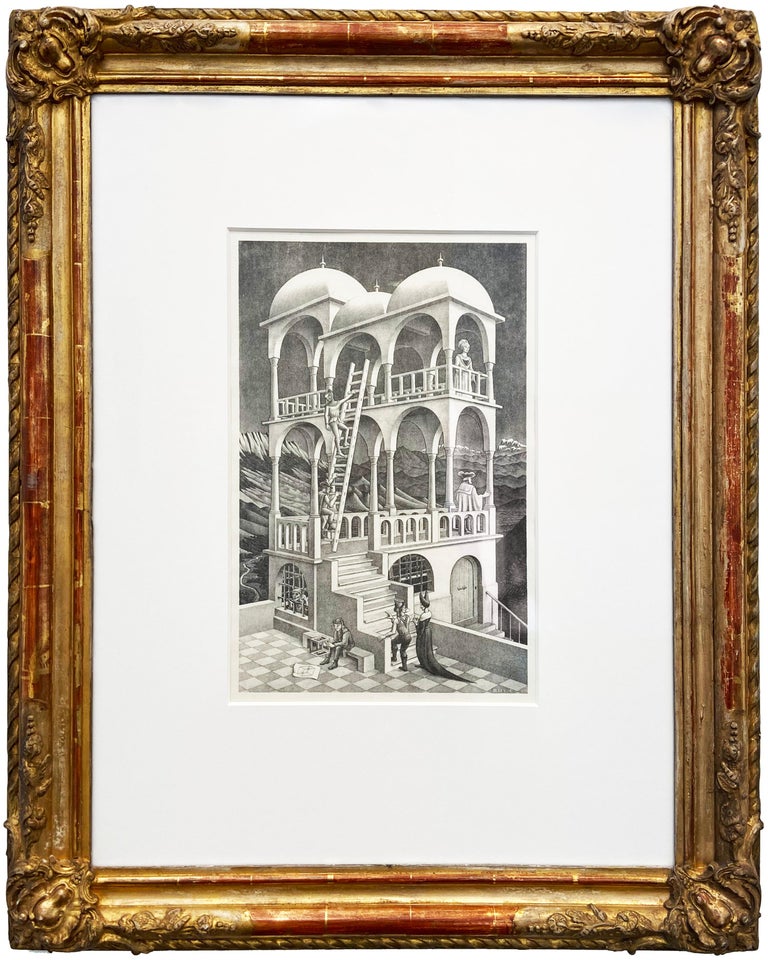 M.C. Escher - Belvedere For Sale at 1stDibs | escher belvedere original ...