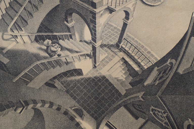 M.C. Escher - Up and Down - Dutch Artist Litho Metamorphoses ...