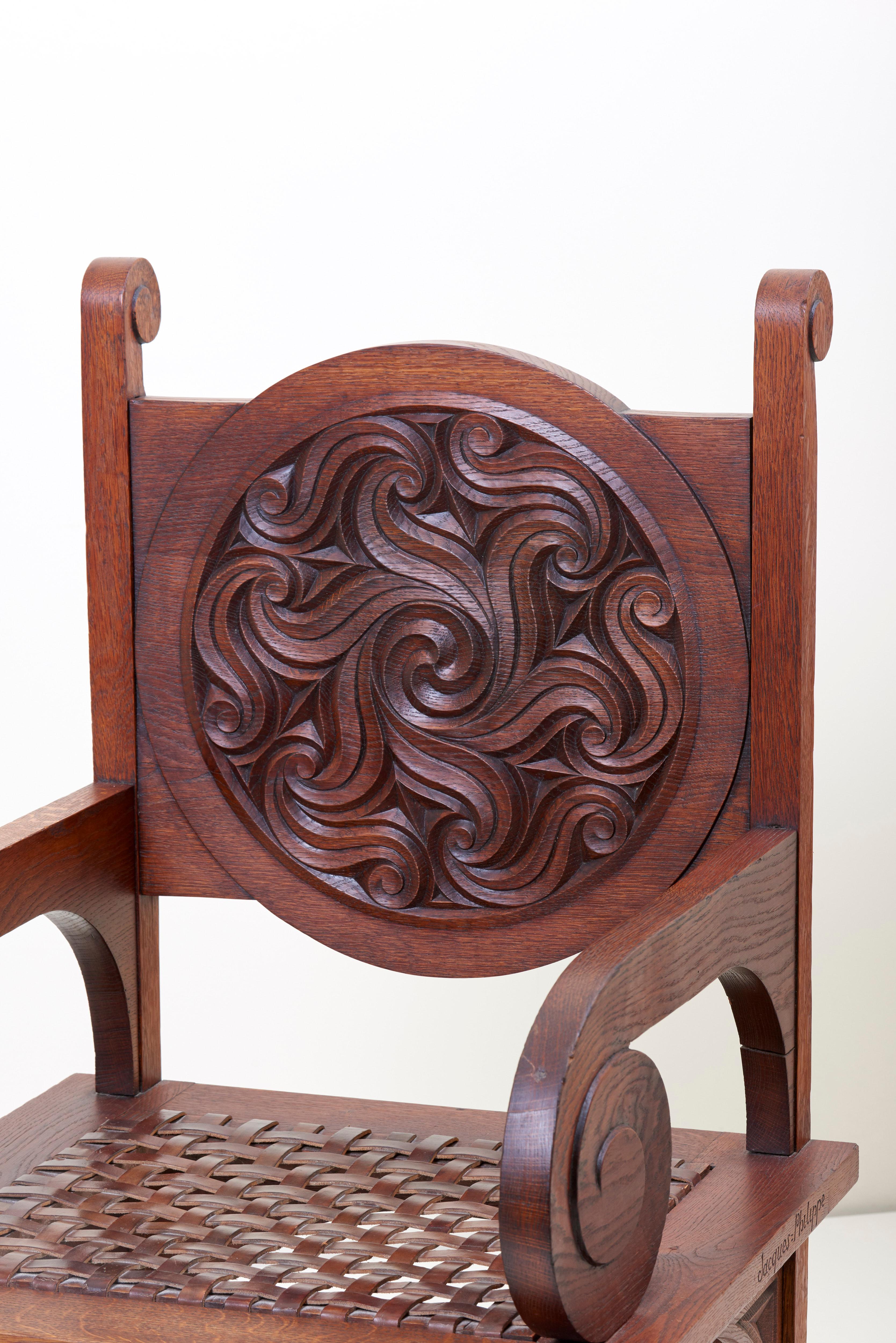 M. Jacques Philippe Armchair Art Deco, France, 1930s at 1stDibs