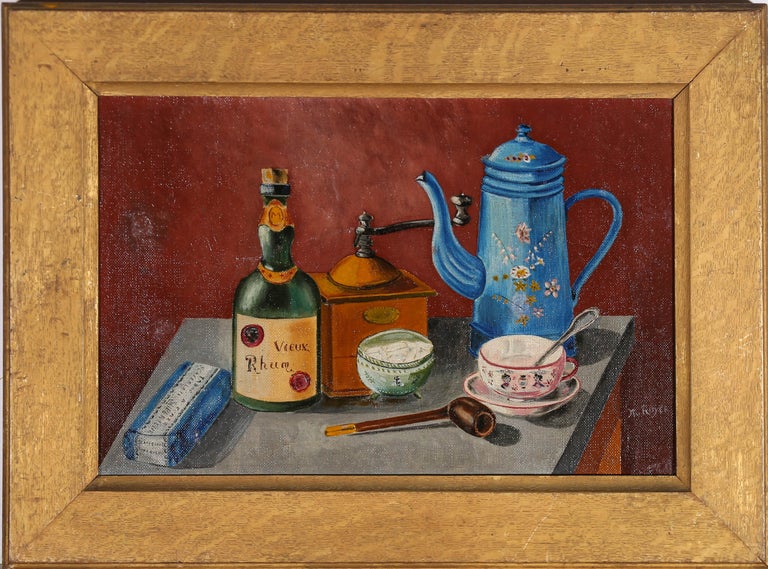 M. Royer - M. Royer - French School Mid 20th Century Oil, Still Life ...