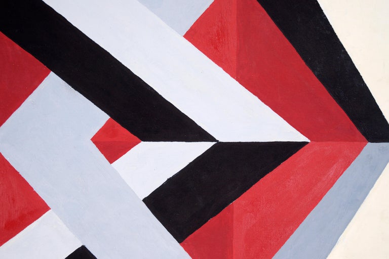 M. Yavitz - Like Diamonds in the Sky - Acrylic Op Art Composition on ...