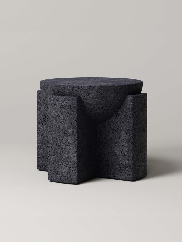 M_002 Side Table designed by Studio Le Cann for Monolith Studio, Lava ...
