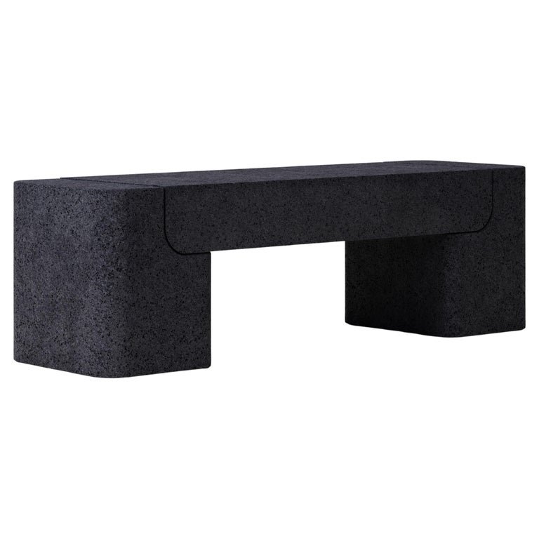 M_005 Bench by Monolith Studio, Lava Rock For Sale at 1stDibs