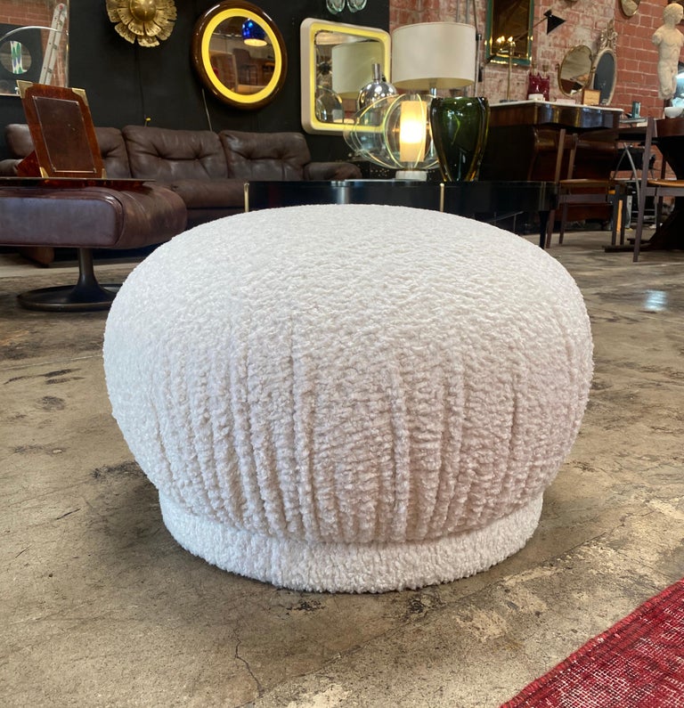 Ma39 Ottoman in Carved Wood Sheep, Italy, 21st Century For Sale at 1stDibs