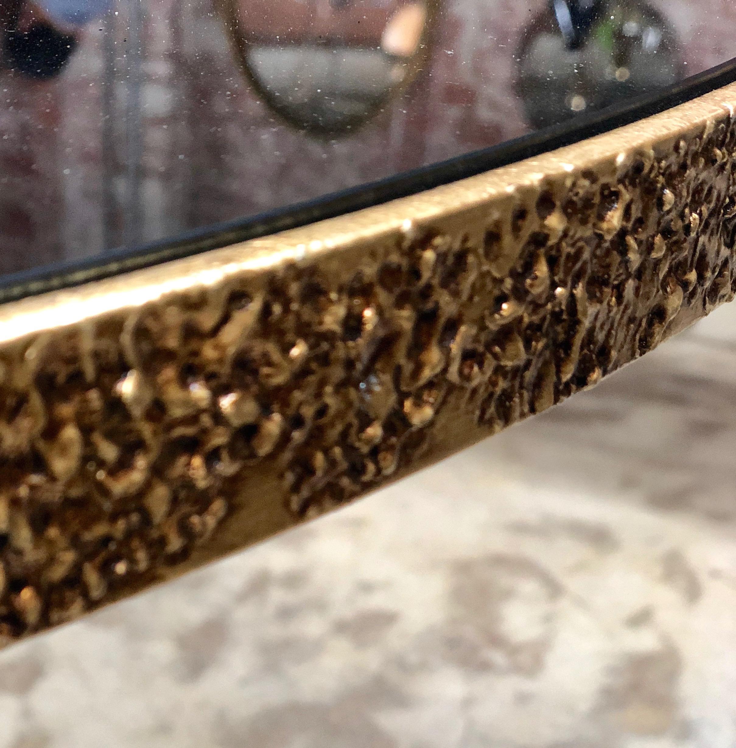 Ma+39 Round Brass and Glass Dining Table, Italy at 1stDibs | round ...