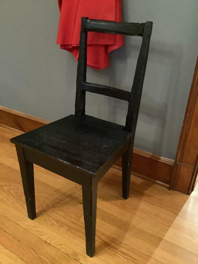 Maarten Baas Burned Ikea Chair from Where There's Smoke... For Sale at ...