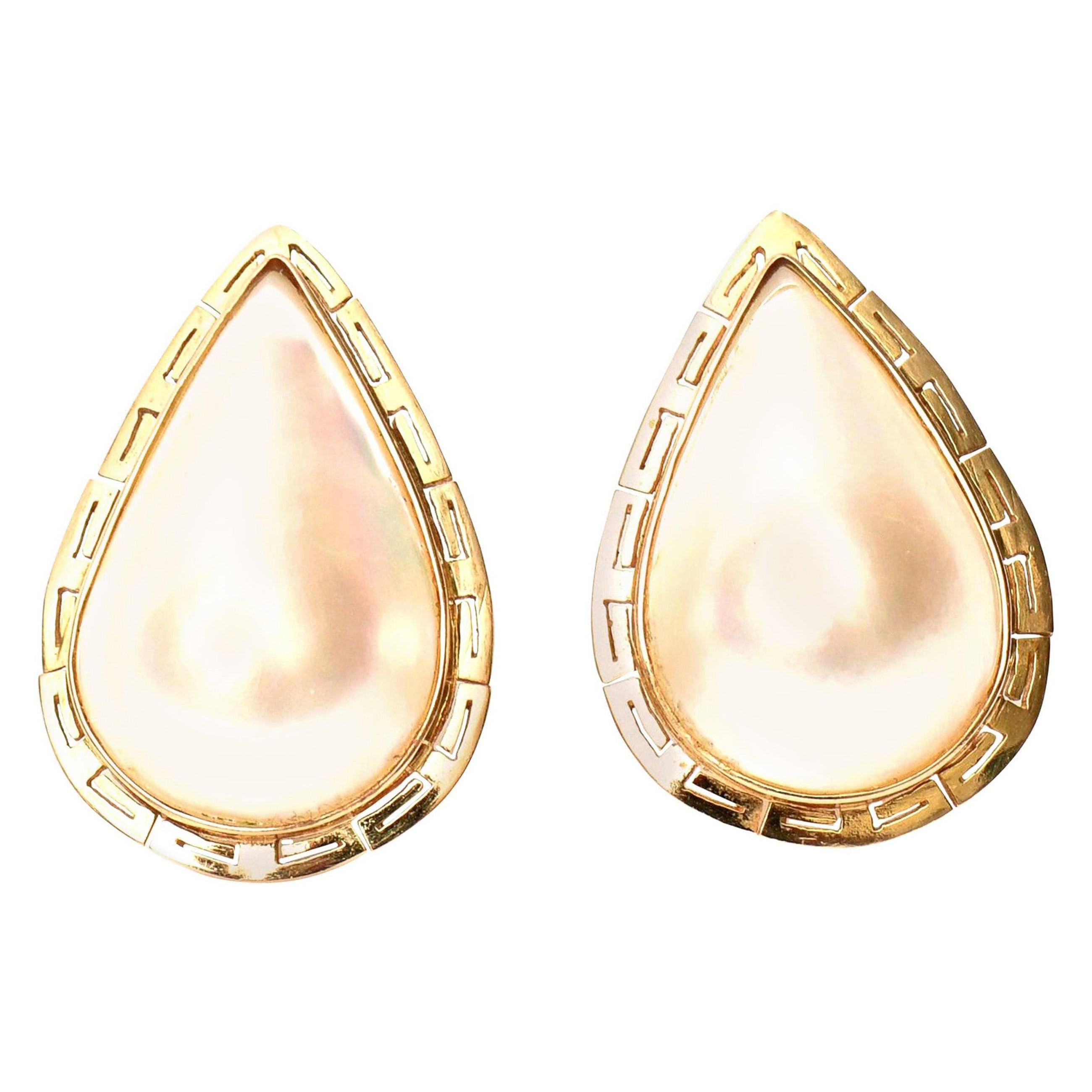 Impressive Chrysolite Diamond Yellow Gold Lever Back Earrings For Sale ...