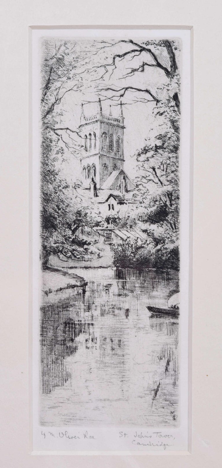 Mabel Oliver Rae – „Mabel Oliver Rae: Radierung des Chapel Tower of St ...