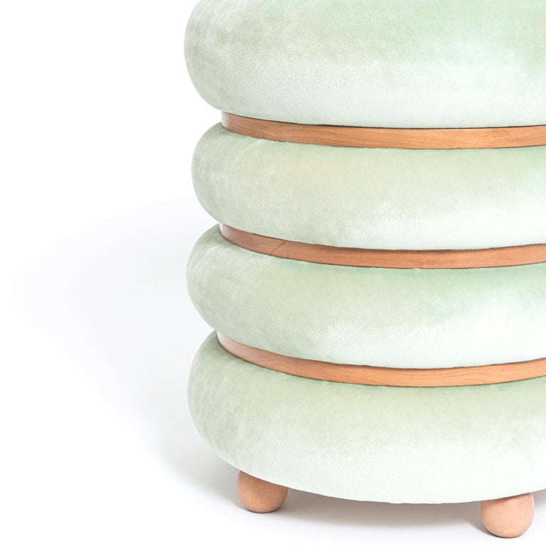 Macaron Stool Designed by Daniel Basso and Estudio Florida, Argentina ...