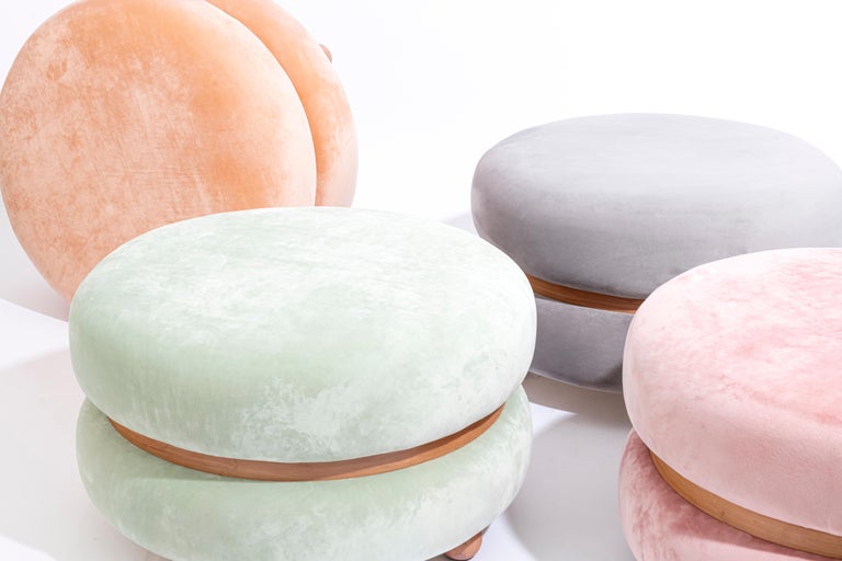Macaron Stool Designed by Daniel Basso and Estudio Florida, Argentina ...