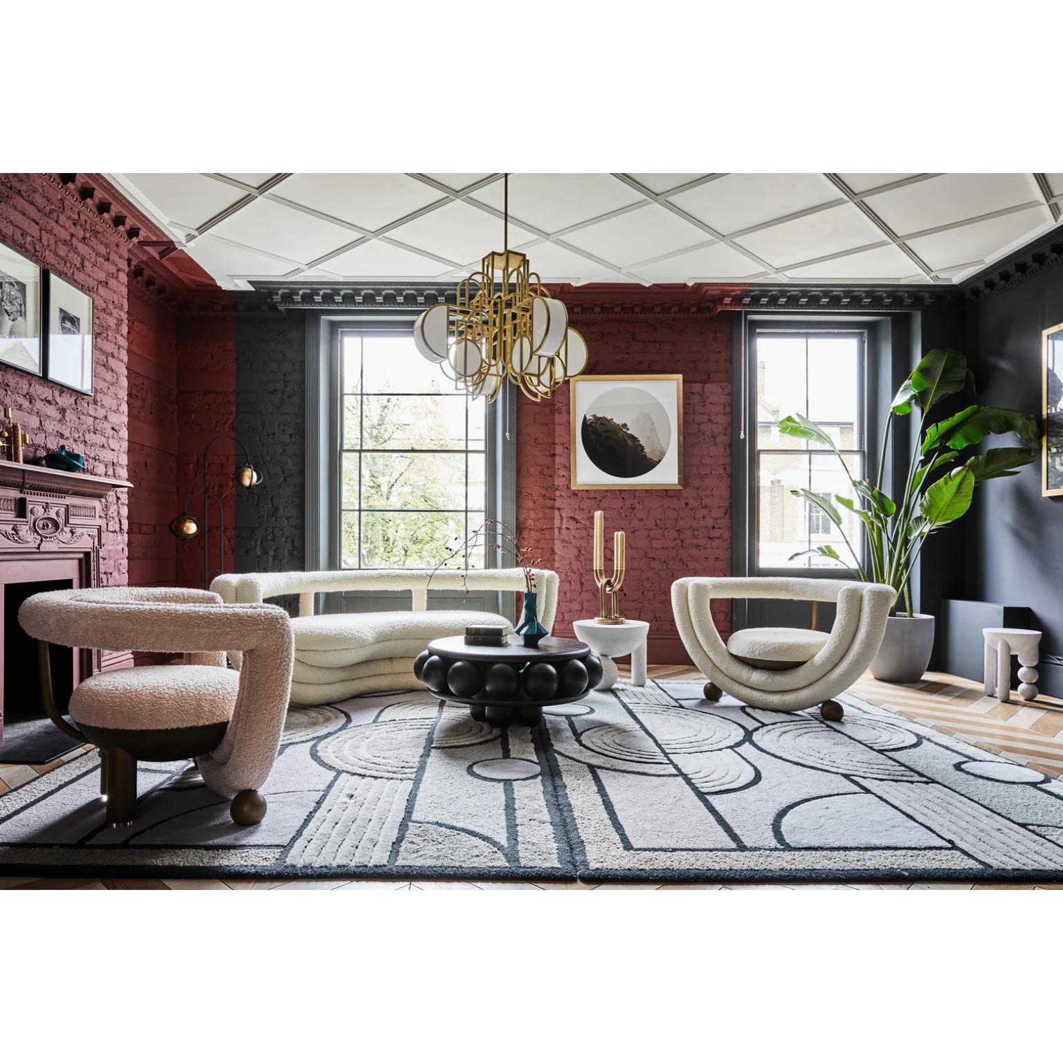 Macaroon White Stained Ash Coffee Table by Bohinc Studio For Sale at ...