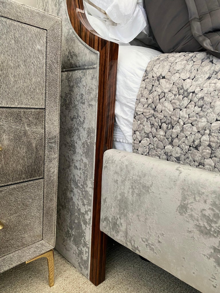 Macassar Ebony Canopy Bed For Sale at 1stDibs