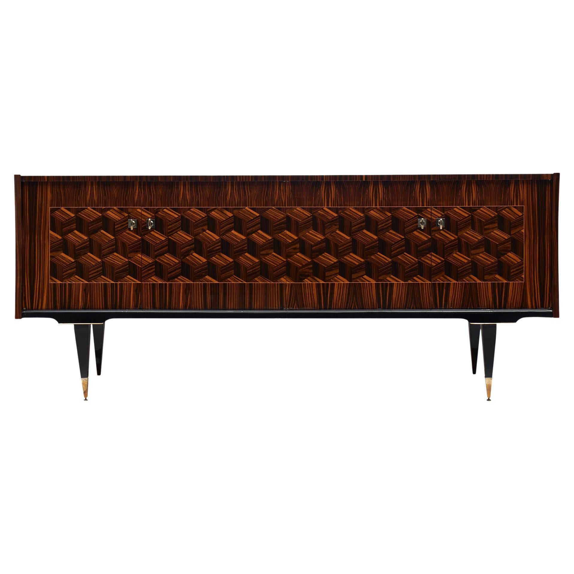 Pair of Ebonised Buffets at 1stDibs