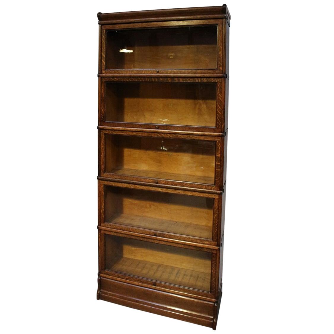 Macey Stackable Bookcase in Oak at 1stDibs | macey bookcase, macey ...