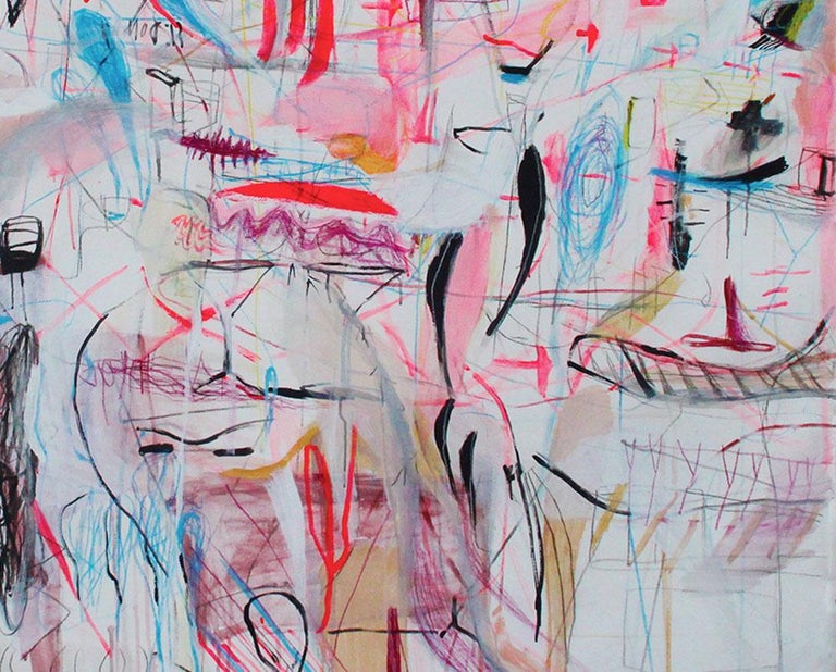 Macha Poynder - Gifts on Sixth (Abstract Painting) For Sale at 1stDibs