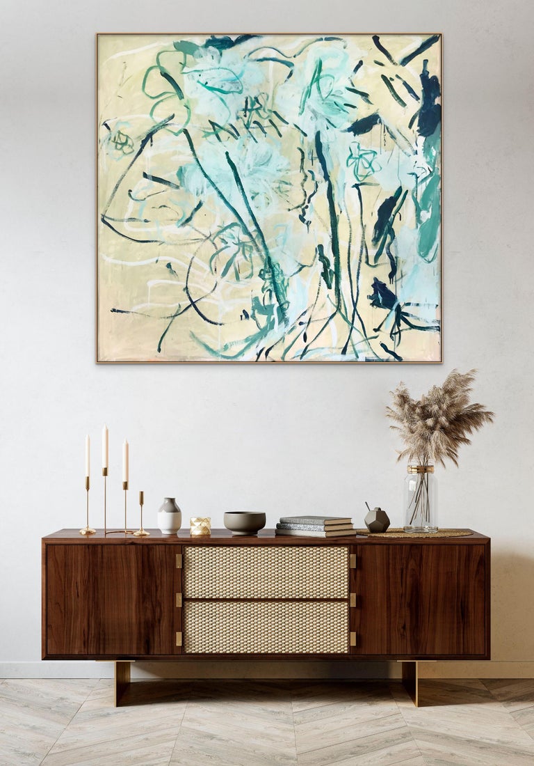 Macha Poynder - In Spite of All the Damage (Abstract Painting) For Sale ...