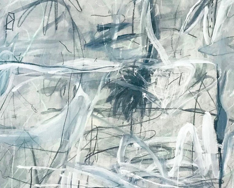 Macha Poynder - Liquid Geometry of Passion (Abstract Painting) For Sale ...