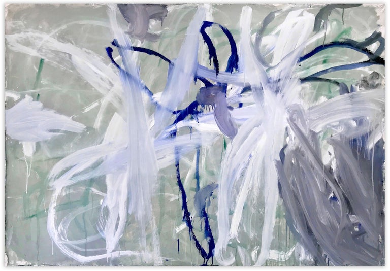 Macha Poynder - Ride a Horse and Get Away (Abstract Painting) For Sale ...