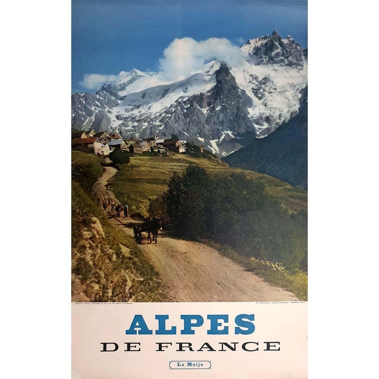 Machatchek - Beautiful poster for the French Alps by the photographer ...