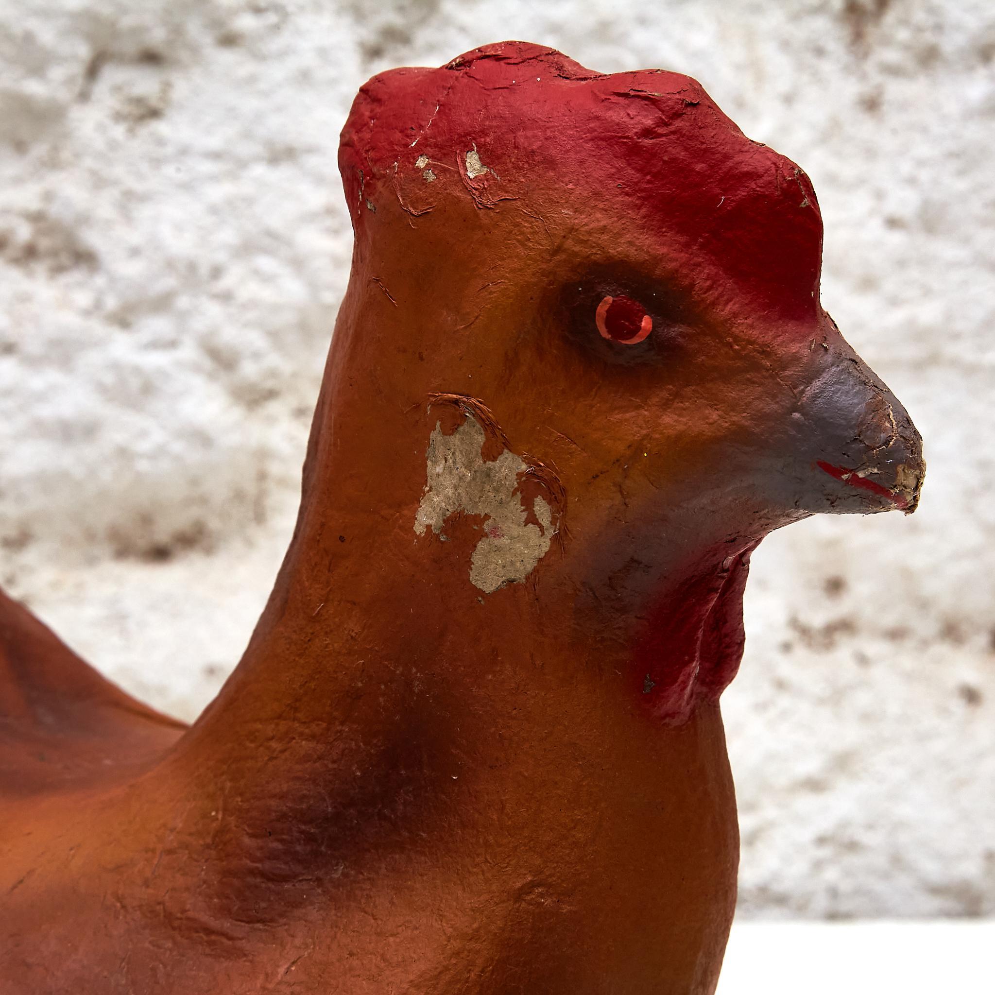 Mache Paper Chicken, circa 1970 For Sale at 1stDibs
