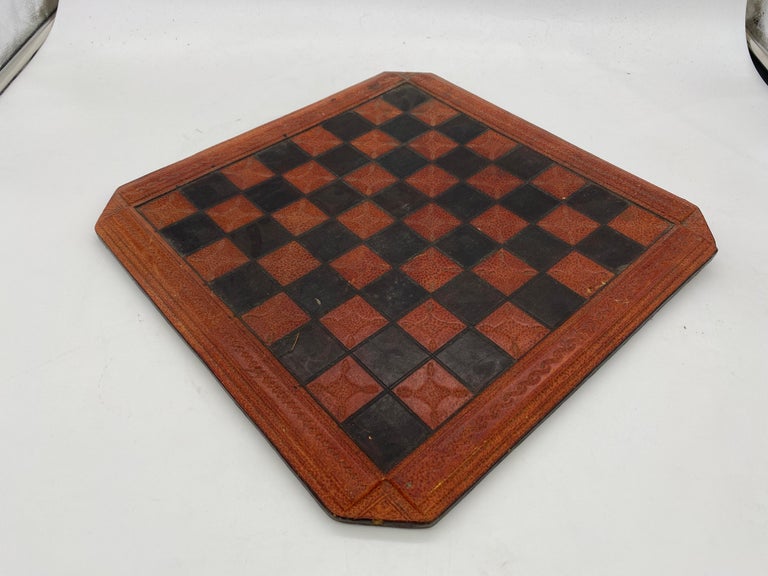 Machine Age Art Deco Bakelite Chess Set w/ Machined Alumminum Bases For ...