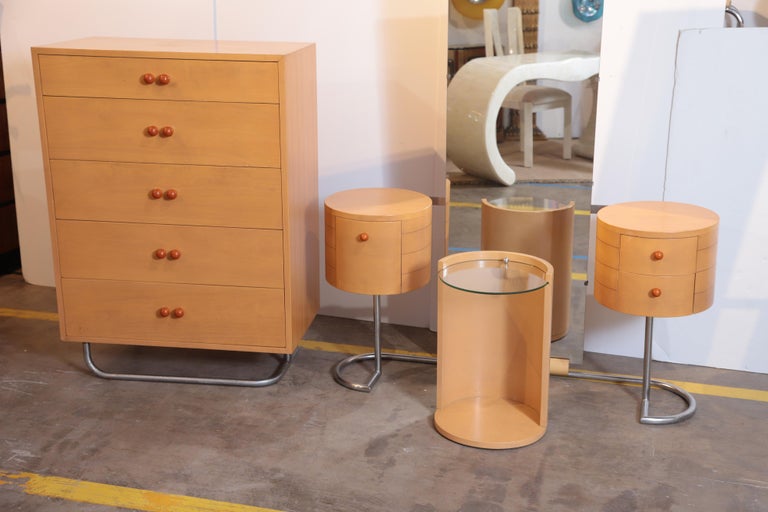 Machine Age Art Deco Gilbert Rohde Herman Miller Night-Stand / End ...